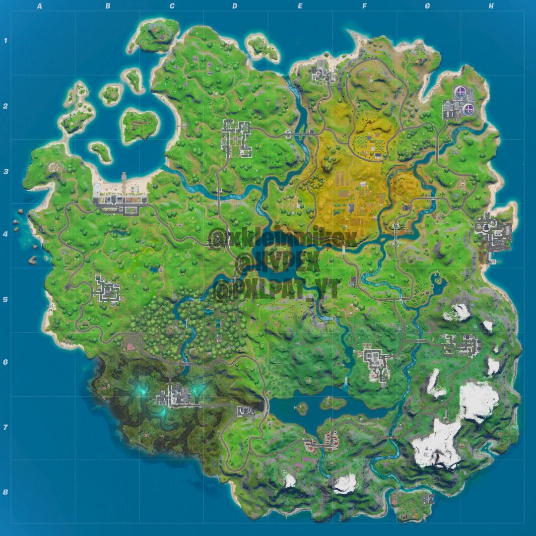 Plattegrond laat de nieuwe Apollo map voor Fortnite zien - PlaySense