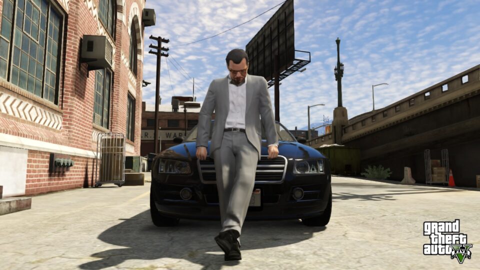 Michael en Trevor uit GTA V zouden zo in een horrorfilm kunnen spelen ...
