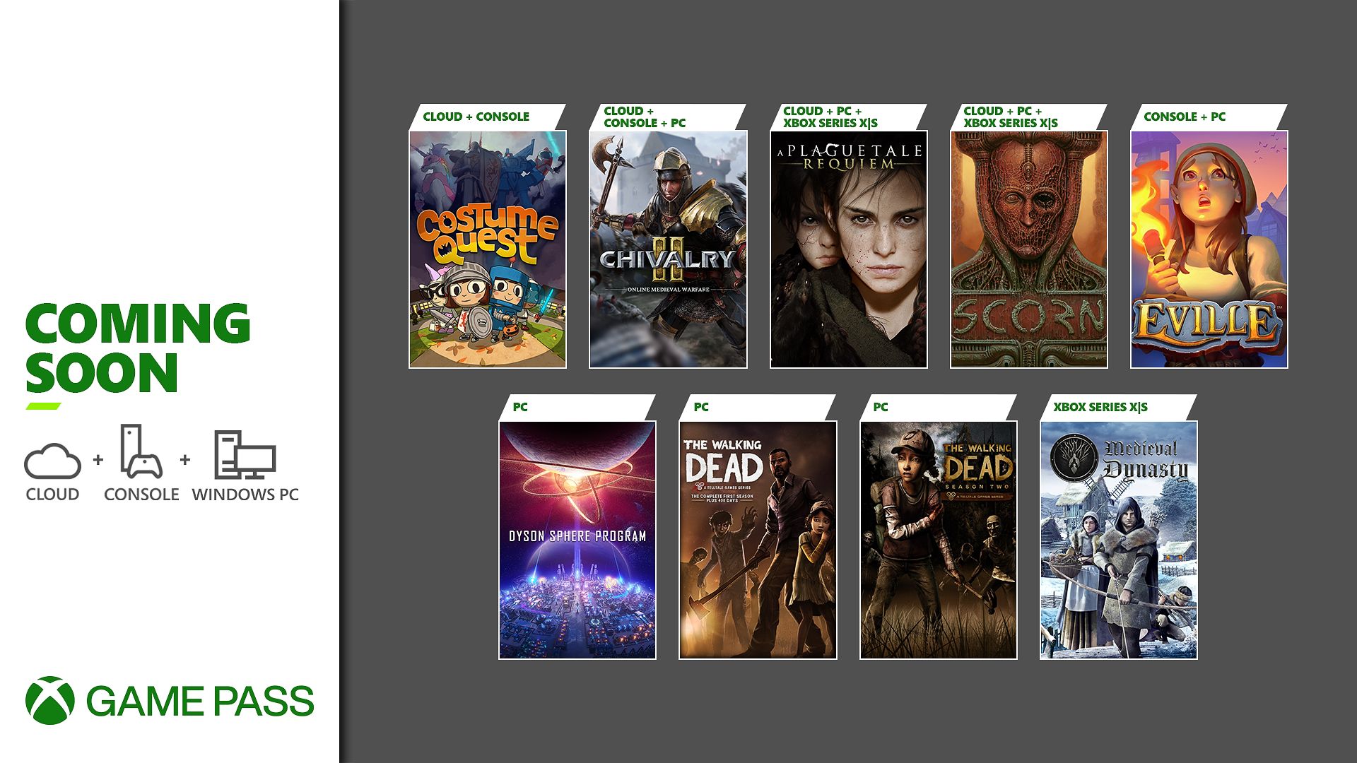 Microsoft maakt Xbox Game Pass line-up voor eerste helft oktober bekend ...